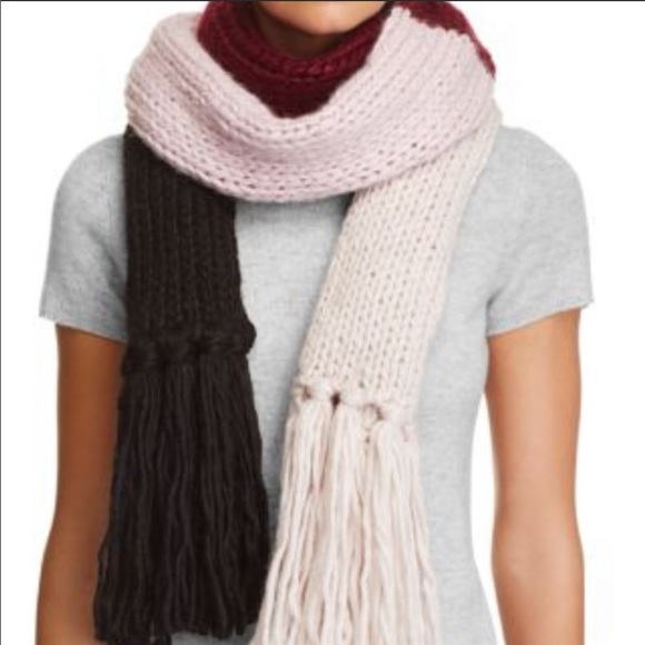 kate spade | Accessories | Kate Spade New York Hand Knit Color Block ...